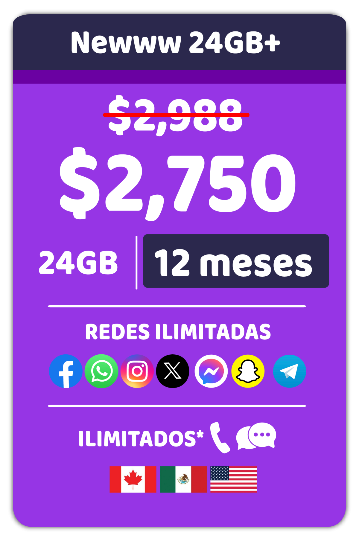 Telefonía Móvil Anual - Newww